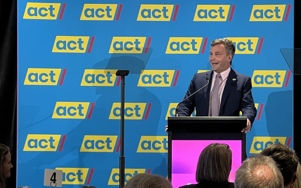 ACT leader David Seymour delivers 'State of the Nation' speech | RNZ News