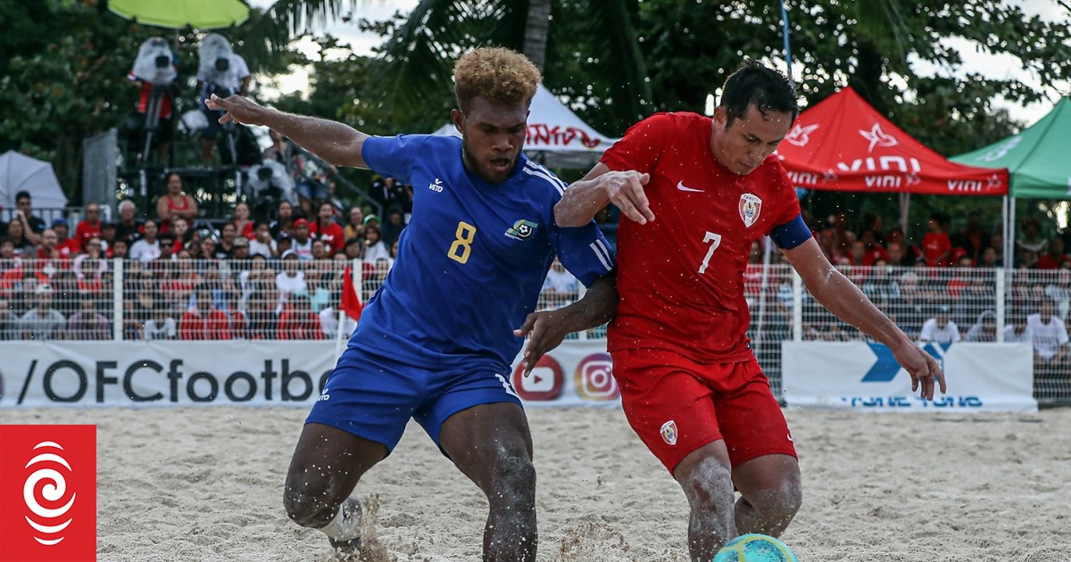 Sport: Call for more Oceania teams at the Beach Soccer World Cup | RNZ News