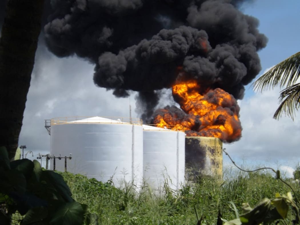 Explosion at Samoa fuel tank kills one | RNZ News