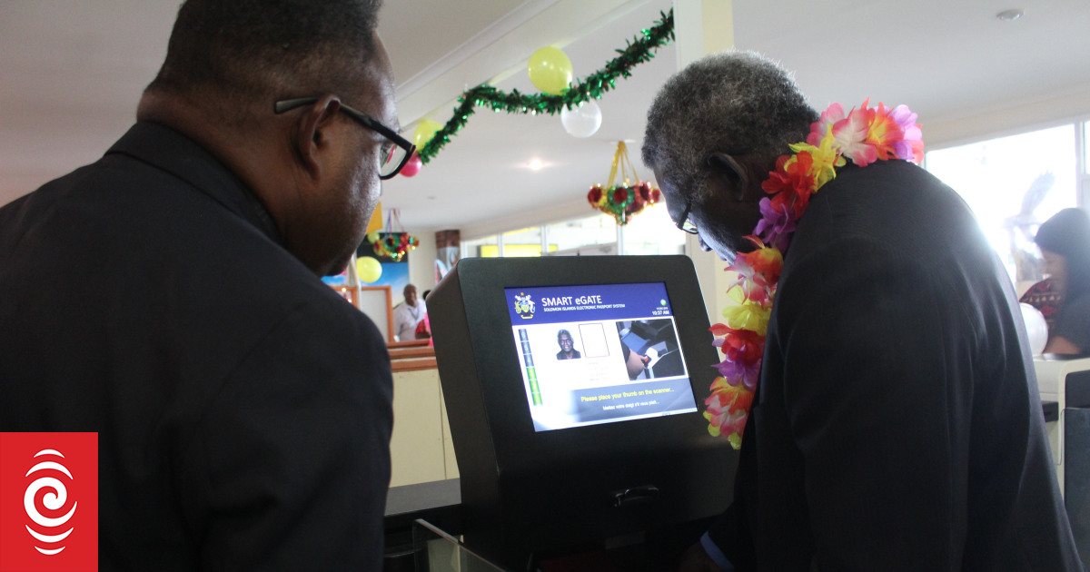 Solomon Islands launches e-passport system | RNZ News
