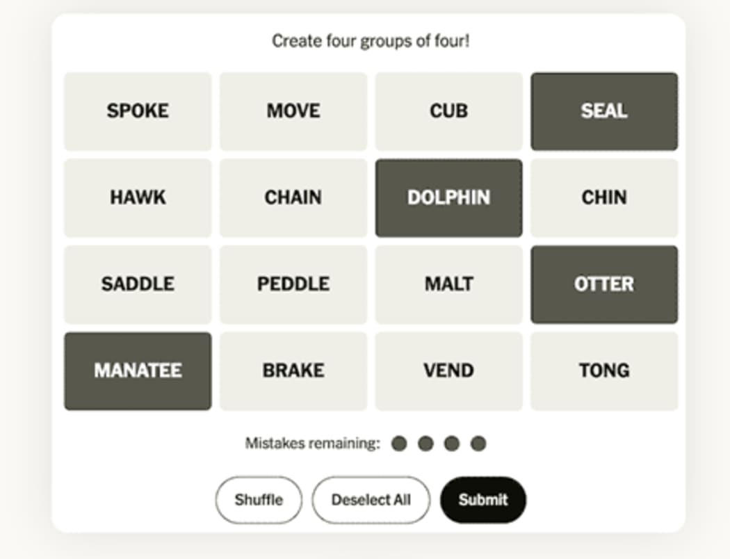 Connections, is this the new Wordle? | RNZ News