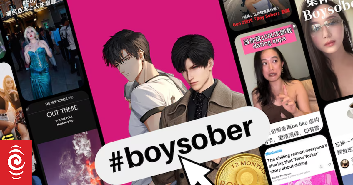 Amid concerns about China's falling birthrate, the 'boy sober' movement is rising | RNZ