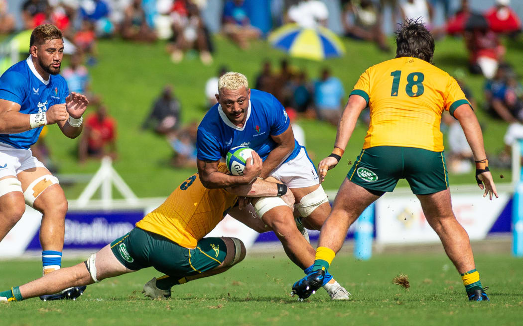 Not all "sunshine and daisies" for Manu Samoa player | RNZ News