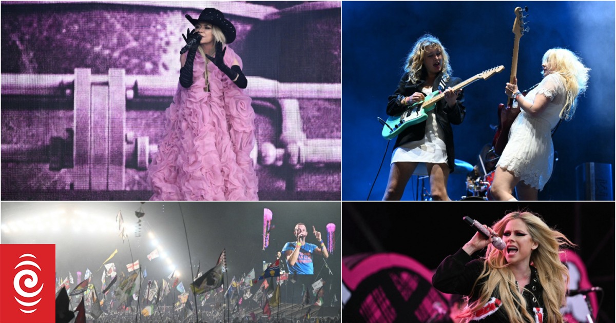 Glastonbury 2024 in pictures: Sunshine and secret sets | RNZ News