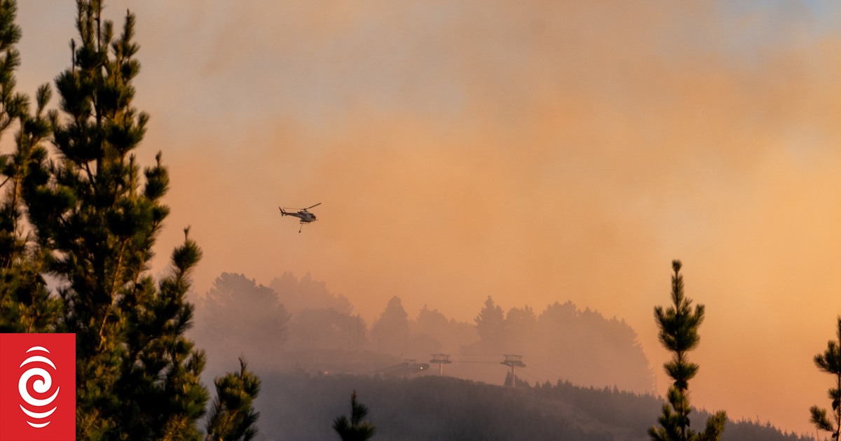 Port Hills: FENZ crews still putting out 'deep-seated' fires | RNZ News
