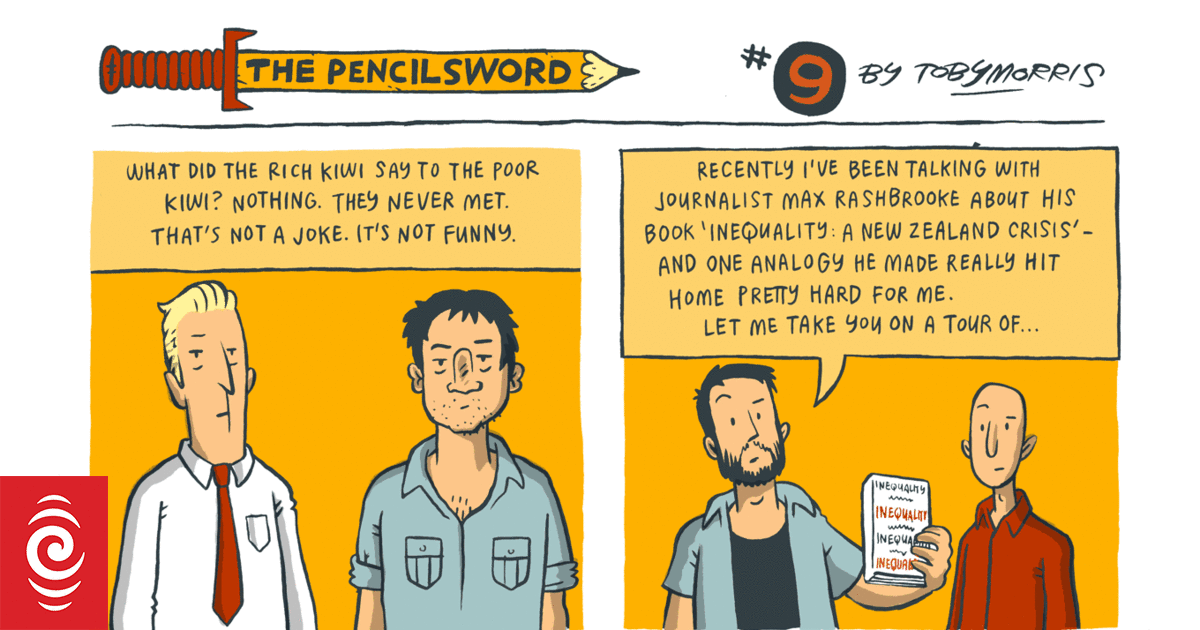 The Pencilsword: Inequality Tower | RNZ News