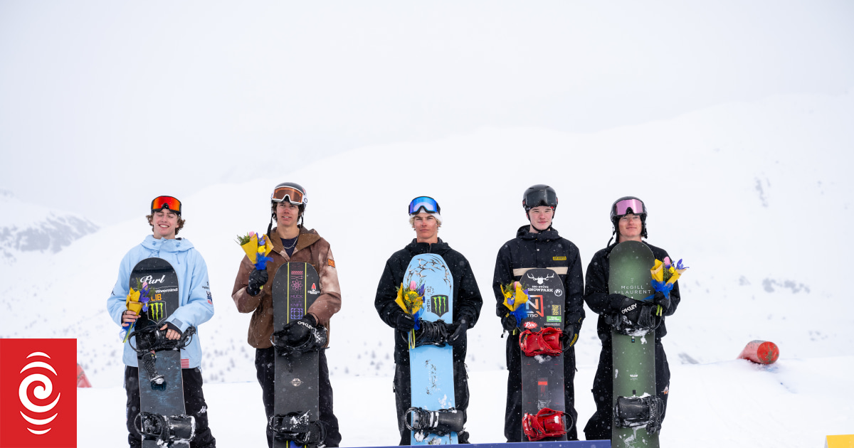 Rocco Jamieson claims snowboard bronze at Junior World Champs | RNZ News