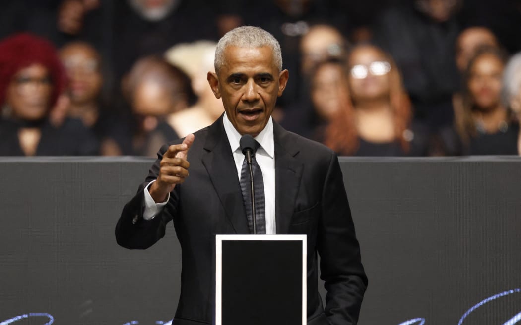 US faces assaults on democracy, Obama says at Jesse Jackson memorial ...