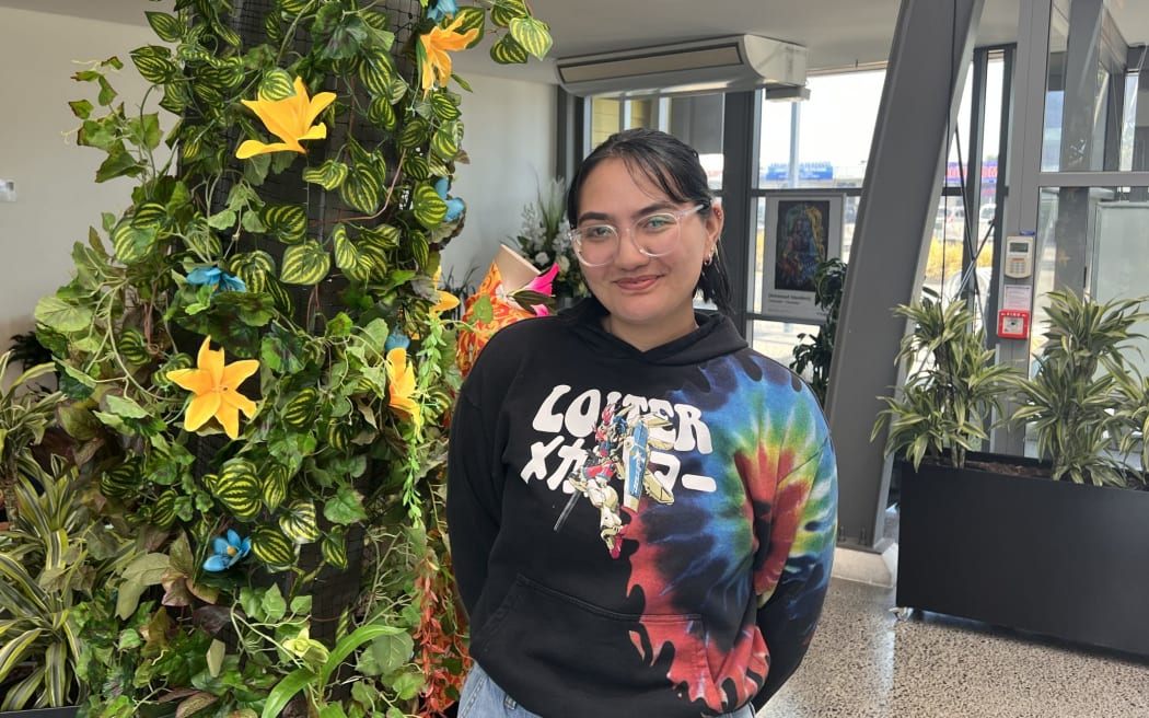 Artists transform Māngere Library’s derelict graffiti wall | RNZ News