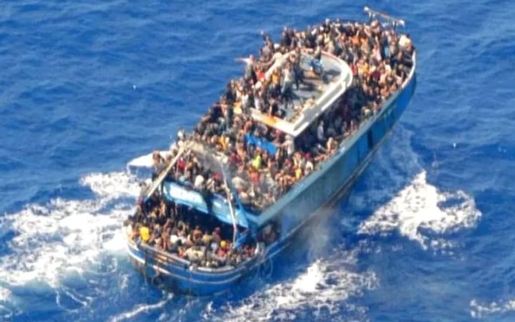 Greece boat disaster: Up to 500 people still missing, UN says | RNZ News