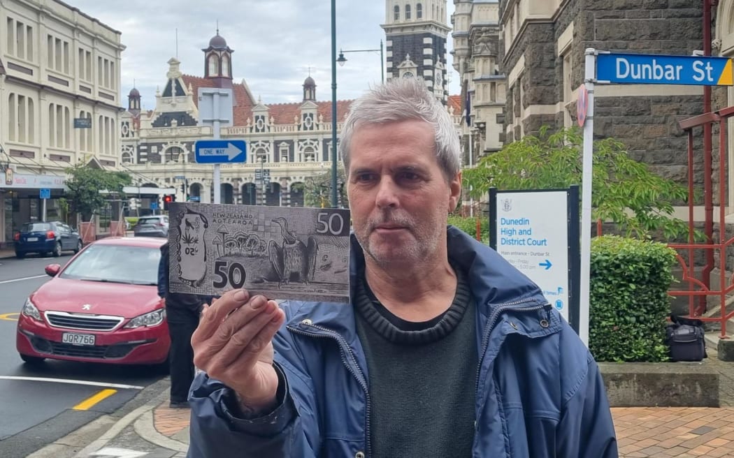 Court rejects climate protester's hand-drawn $50 note featuring Shane ...