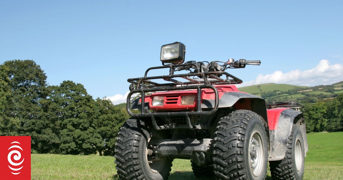 Quad bike users urged to be cautious and consider terrain | RNZ News