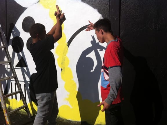 Massey High School Graffiti Art Project | A Gallery from Afternoons ...