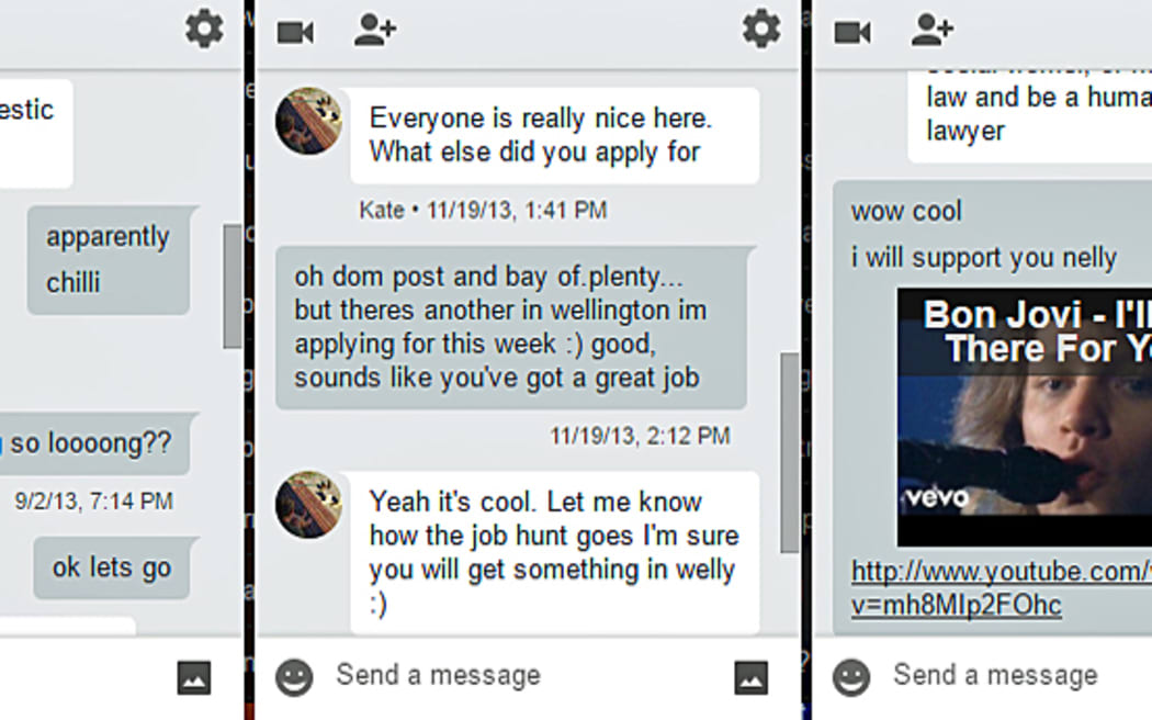 Farewell Gchat. Now we have to Hangout. | RNZ News