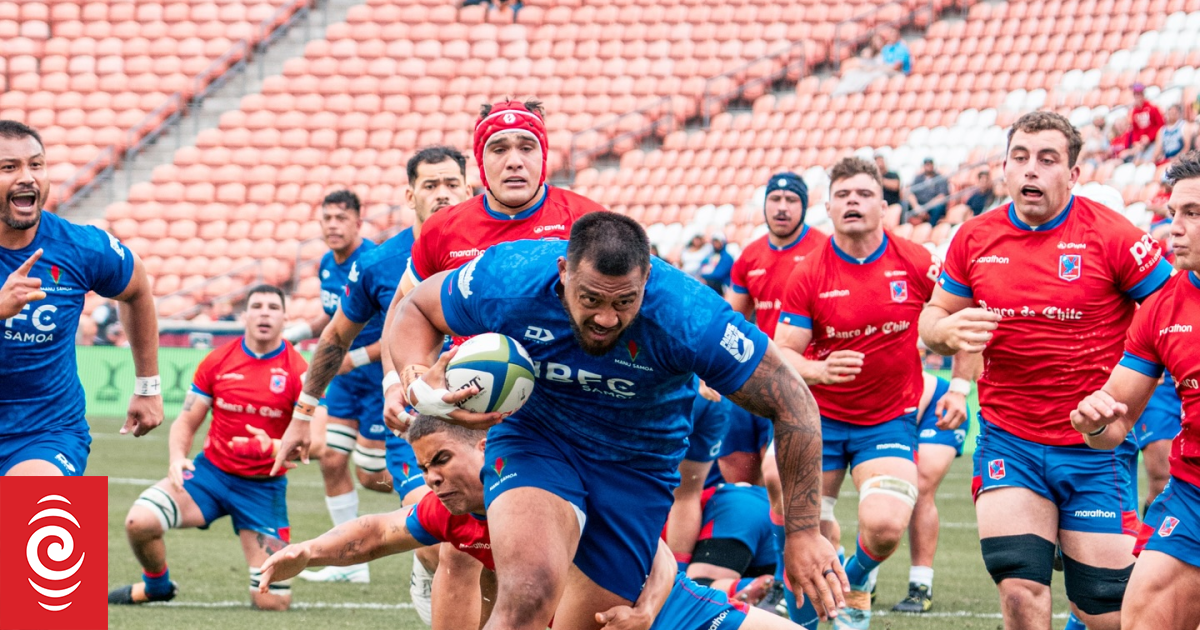 Manu Samoa scramble to opening draw against Chile in World Cup ...