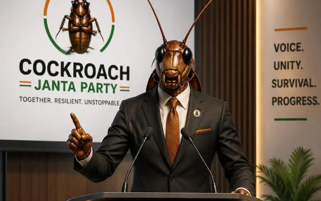 India’s Gen Z have flipped the lowly cockroach into a symbol of ...