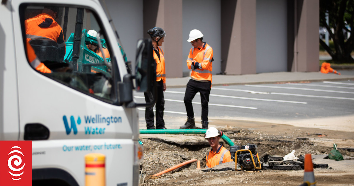 Maintenance costs for Wellington's water pipes up 71% | RNZ