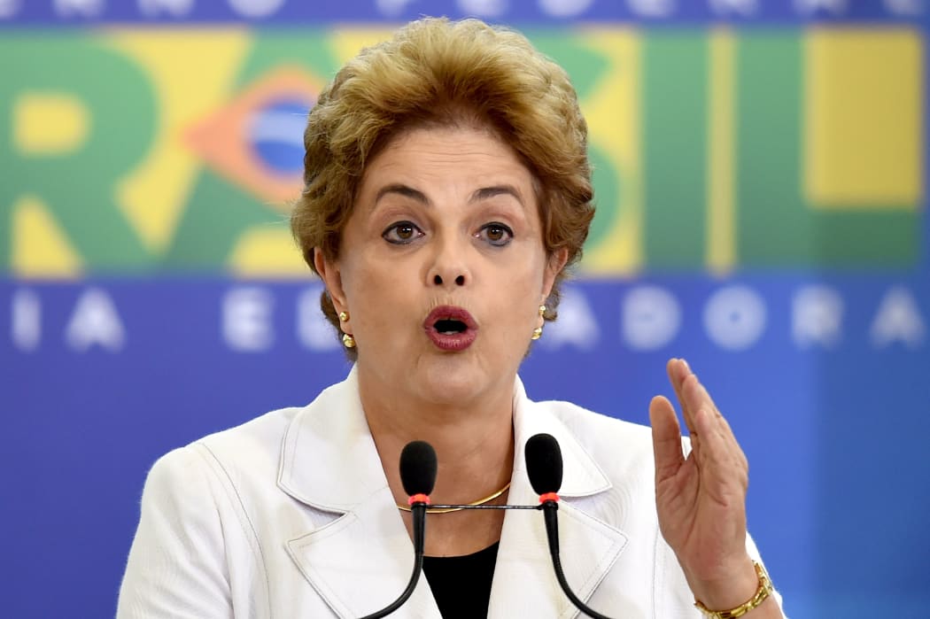 Brazil's Dilma Rousseff accuses deputy of coup plot | RNZ News
