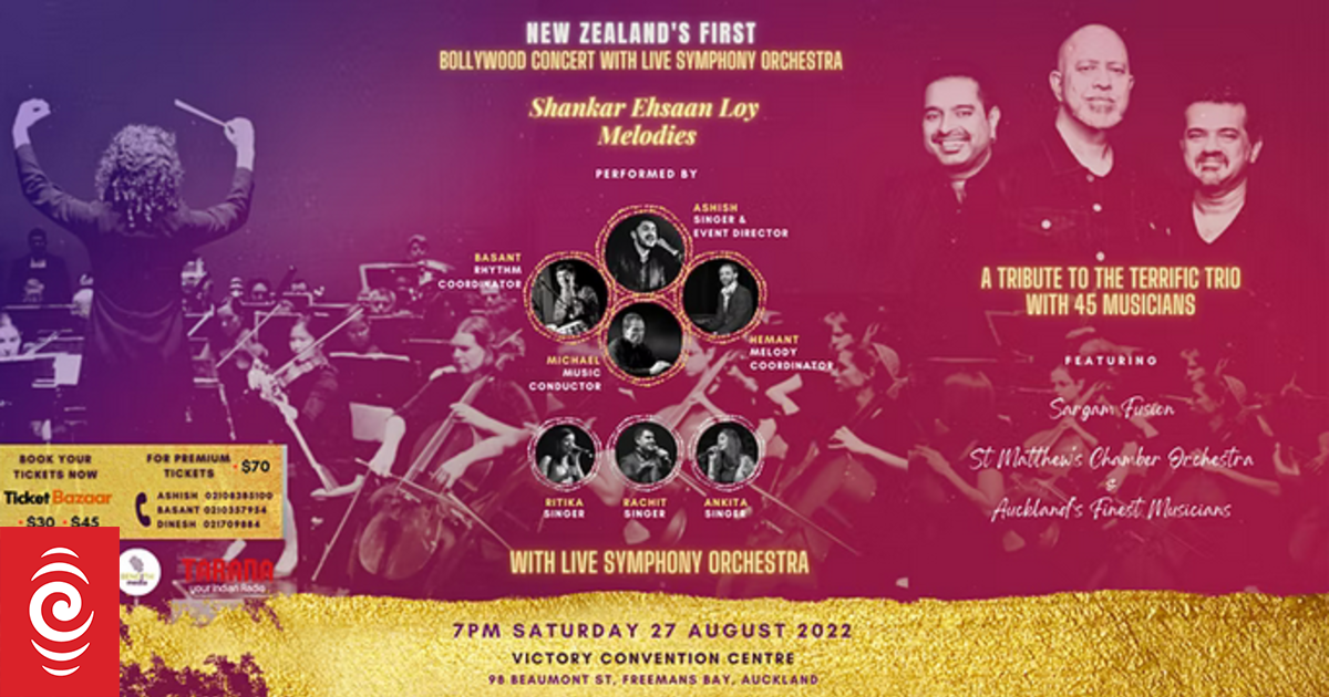 NZ's first Bollywood Concert with live Symphony Orchestra | RNZ