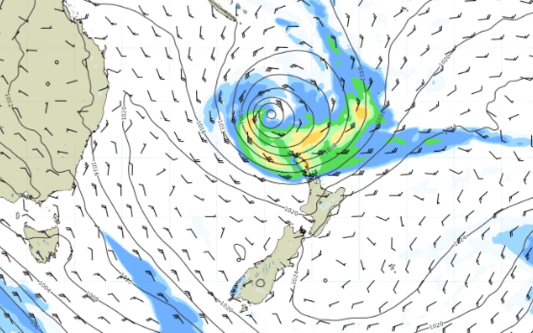 Damaging easterly gusts expected as ex-cyclone approaches New Zealand ...