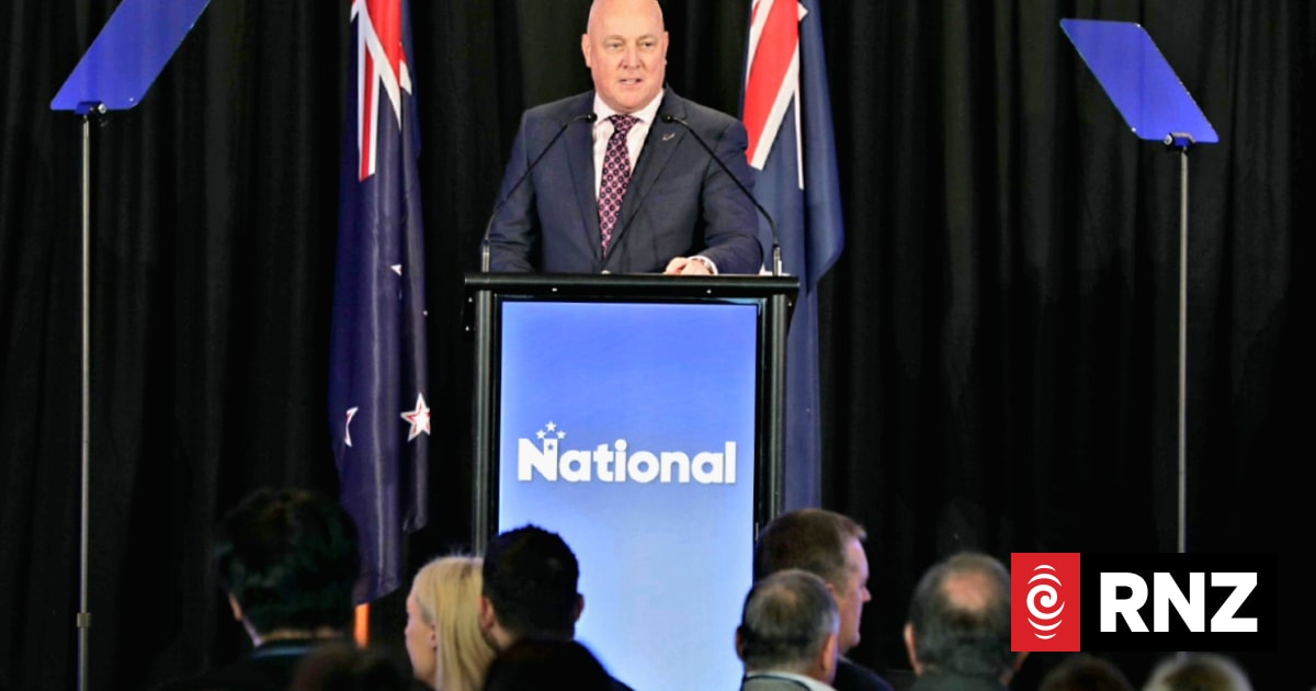 Watch: National Party leader Christopher Luxon delivers post-Budget ...