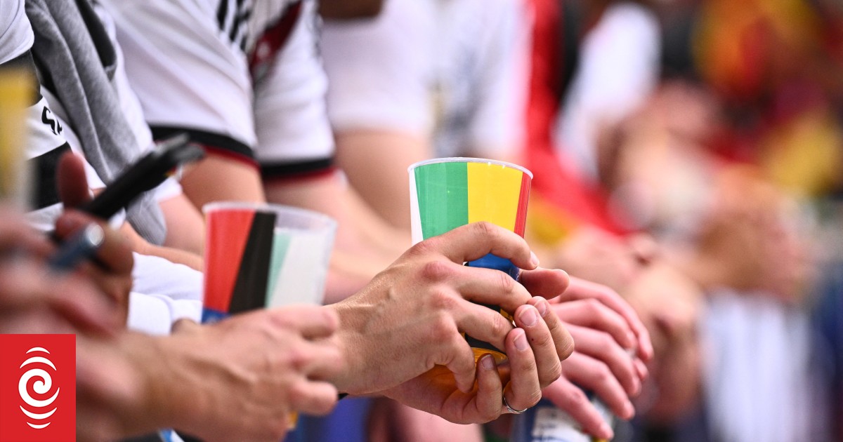 Cup-throwing football fans cop fines | RNZ News