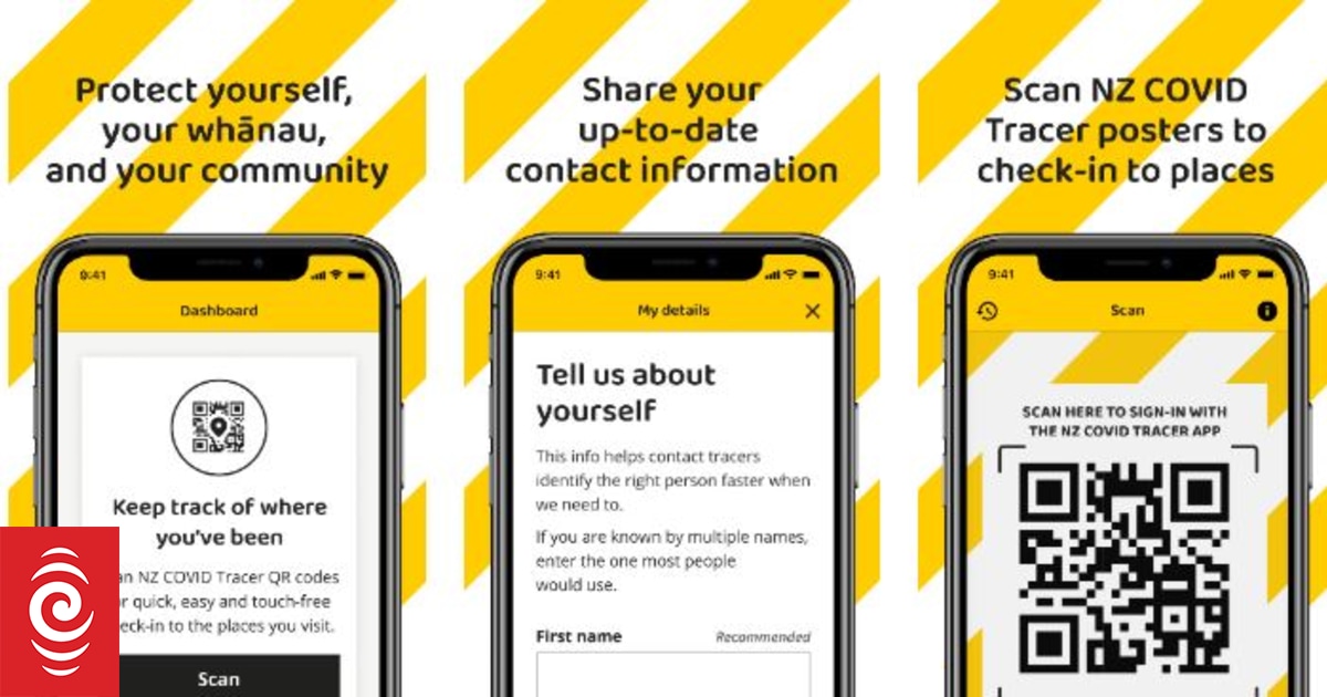 Covid-19: QR codes must be displayed from today | RNZ