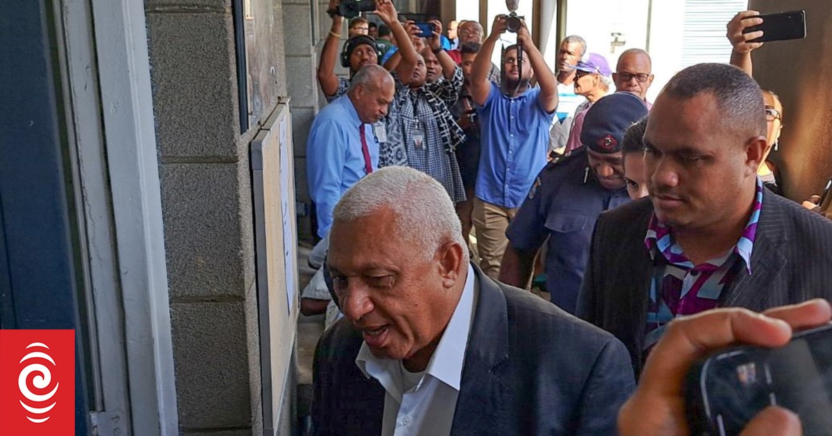 Ex-Fiji PM Bainimarama granted bail after charges of interferen | RNZ
