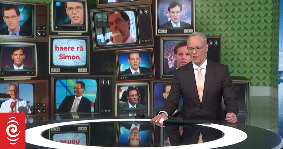 ‘Genuine privilege’: Simon Dallow signs off 6pm news for the final time ...