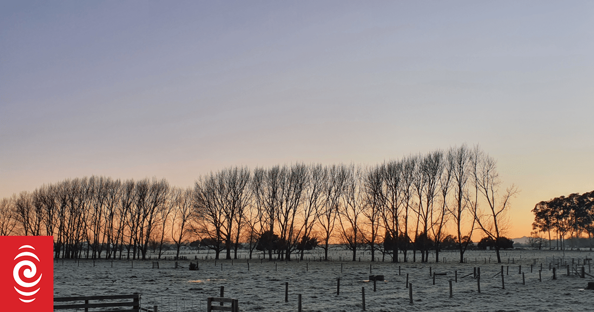 Weather: Cold start to weekend with Saturday morning frosts | RNZ News