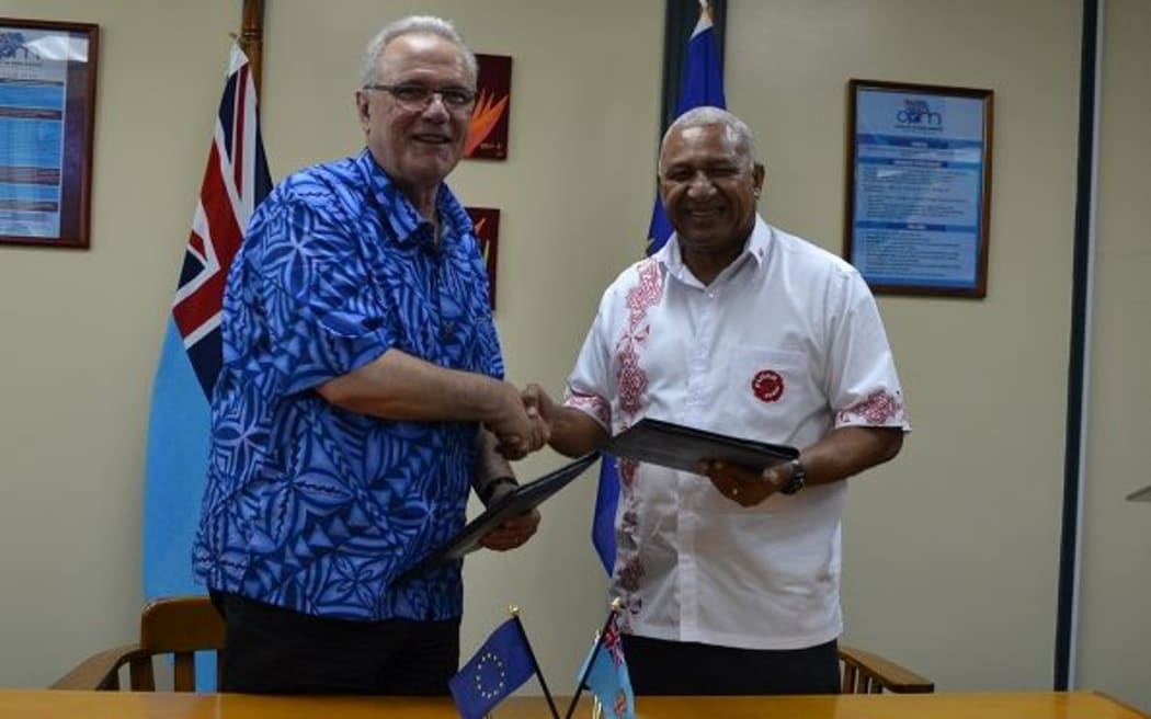 EU, Fiji sign US$31m development partnership | RNZ News