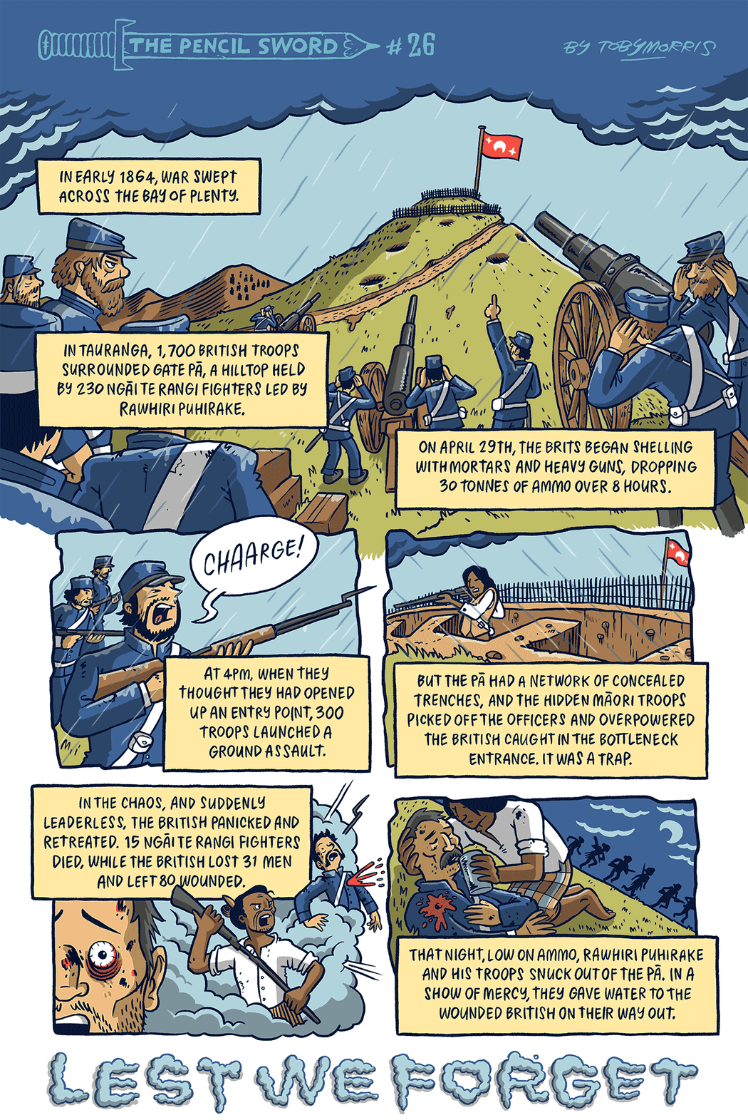 The Pencilsword: Lest We Forget | RNZ News