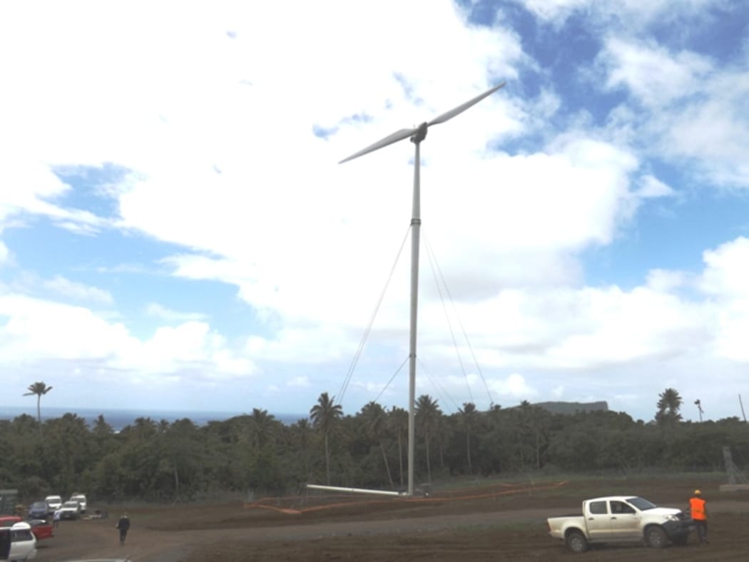 Samoa opens turbine wind project | RNZ News