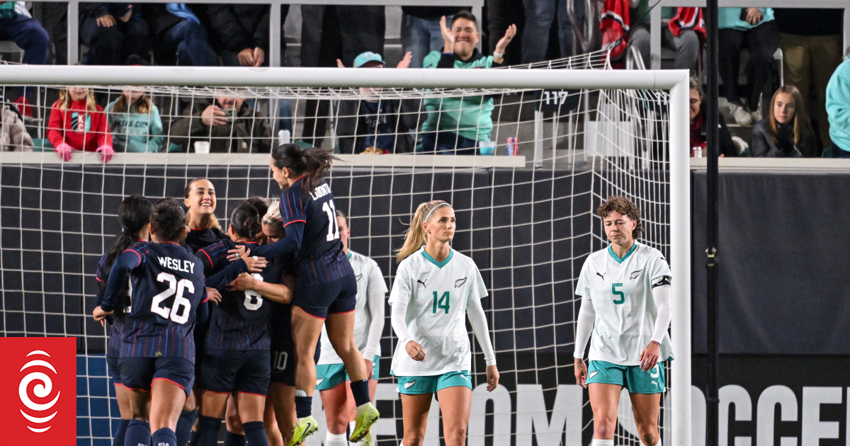 Football Ferns hit for six by dominant US women | RNZ News