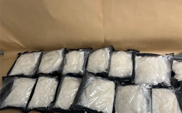Drug courier caught with 15kg of methamphetamine | RNZ