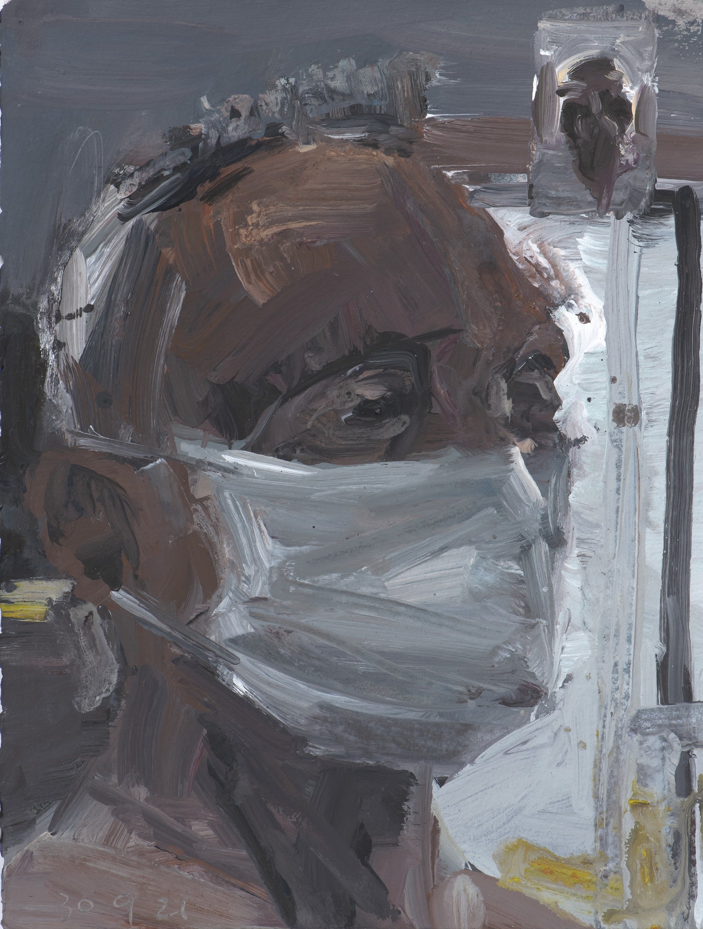 Painters Euan Macleod and Geoff Dixon create over Facetime | RNZ