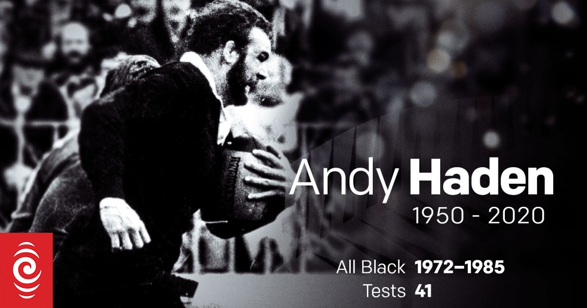 Former All Black Andy Haden remembered as a 'character' | RNZ