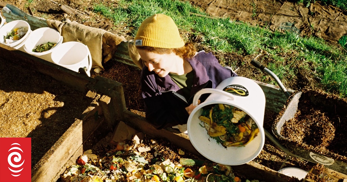 Compost king Liam Prince on life with less waste | RNZ