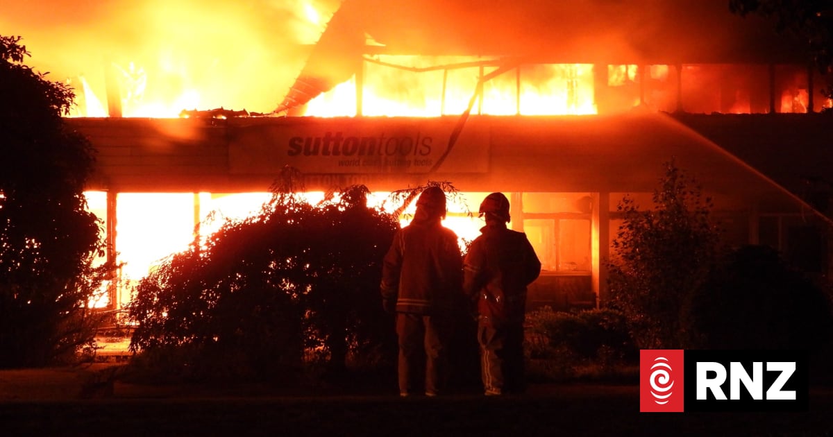 Kaiapoi factory fire: Race under way to reduce impact of toxic oil on ...