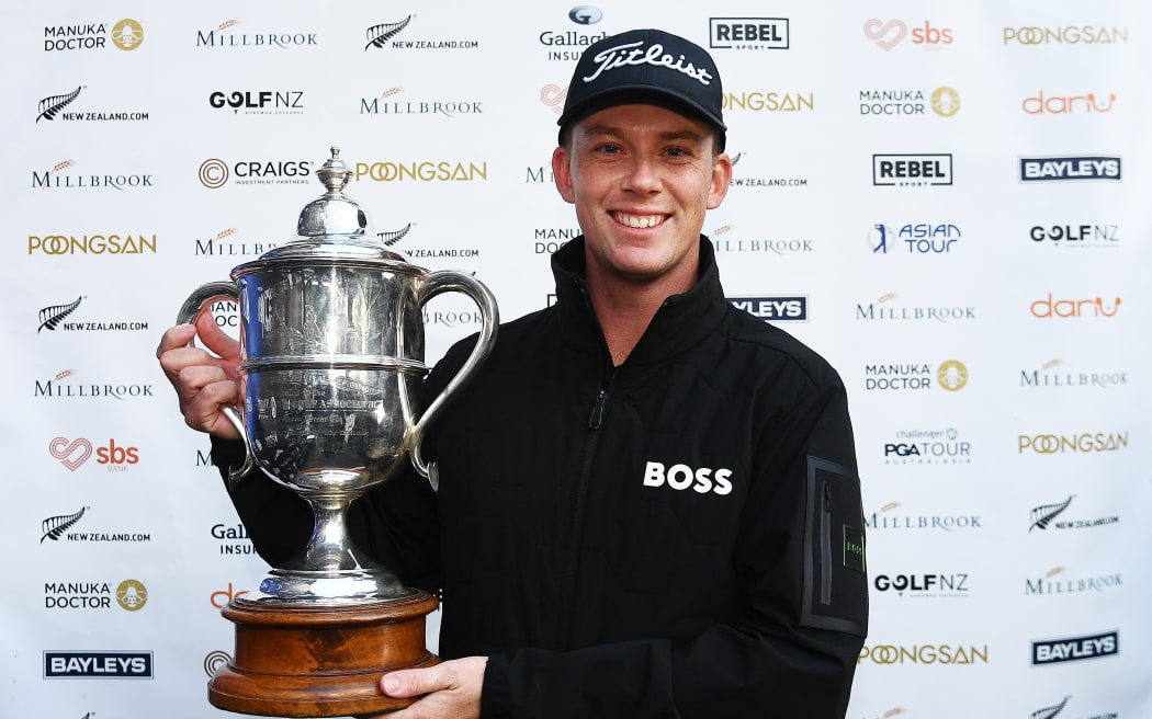 Golf: Kiwi Daniel Hillier wins 105th New Zealand Open | RNZ News