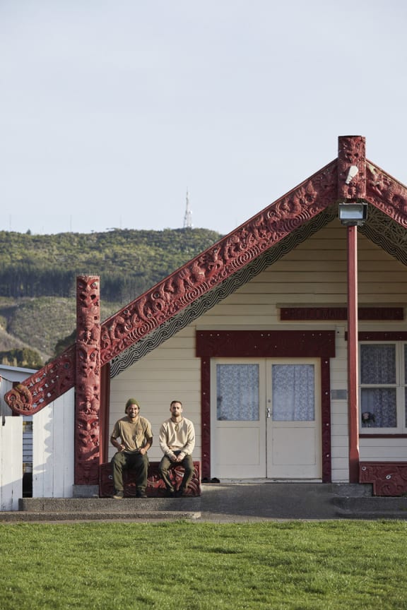 Hāngī Pants, Jake Mokomoko and Claire Varley | RNZ