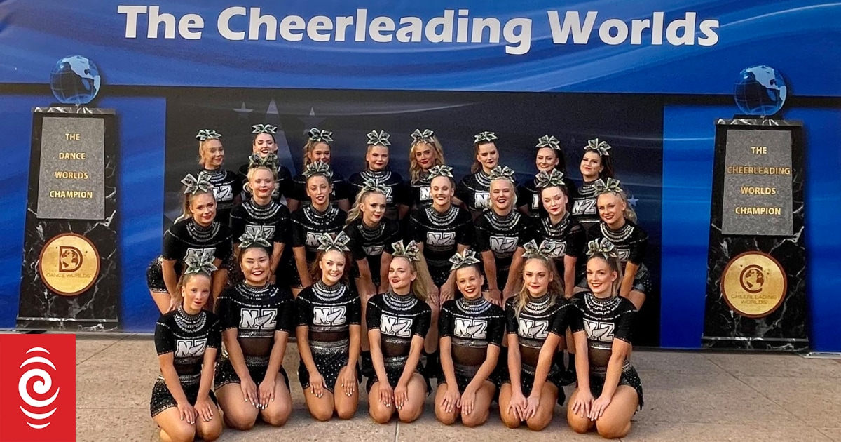 Kiwi cheerleading team win gold at world competition | RNZ News