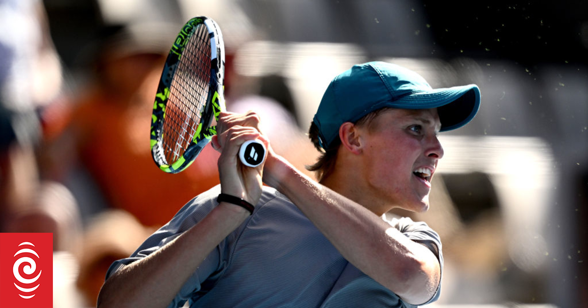 ASB Classic: The lone Kiwi puts up a valiant fight | RNZ News