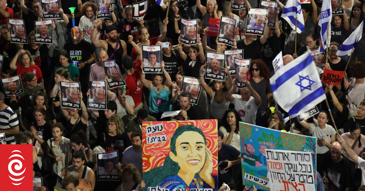 'Real massacre' in Gaza as Israel rescues four hostages | RNZ News