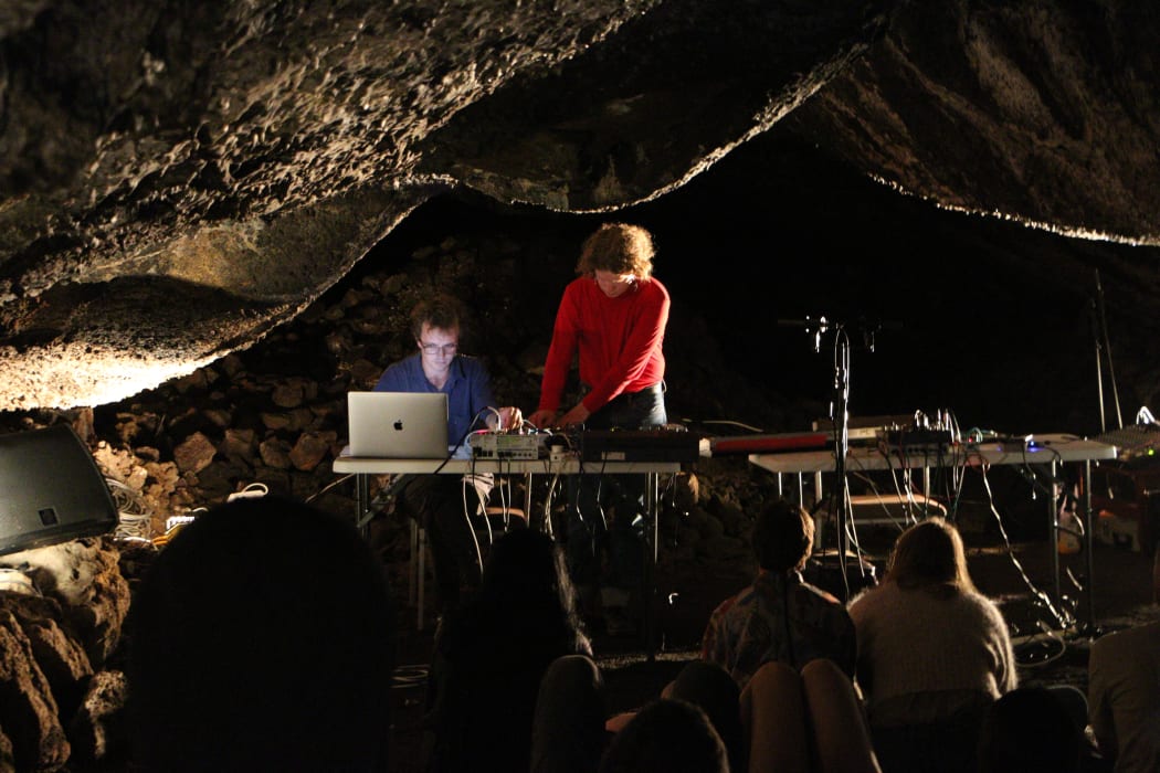 Sound art beneath an Auckland volcano | RNZ
