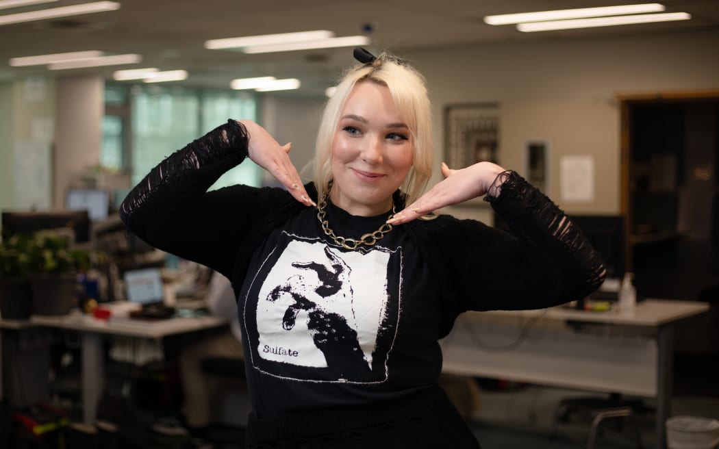 RNZ dresses to impress for New Zealand Music T-shirt Day 2023 | RNZ