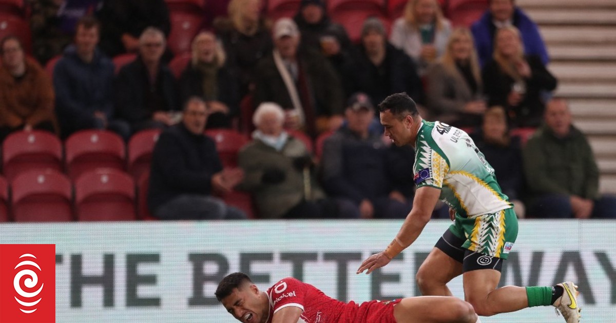 Mate Ma'a Tonga hit form in thrashing of Kukis | RNZ News