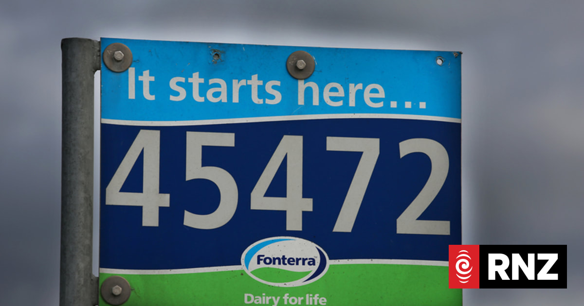 Fonterra acted unfairly in South Canterbury | RNZ