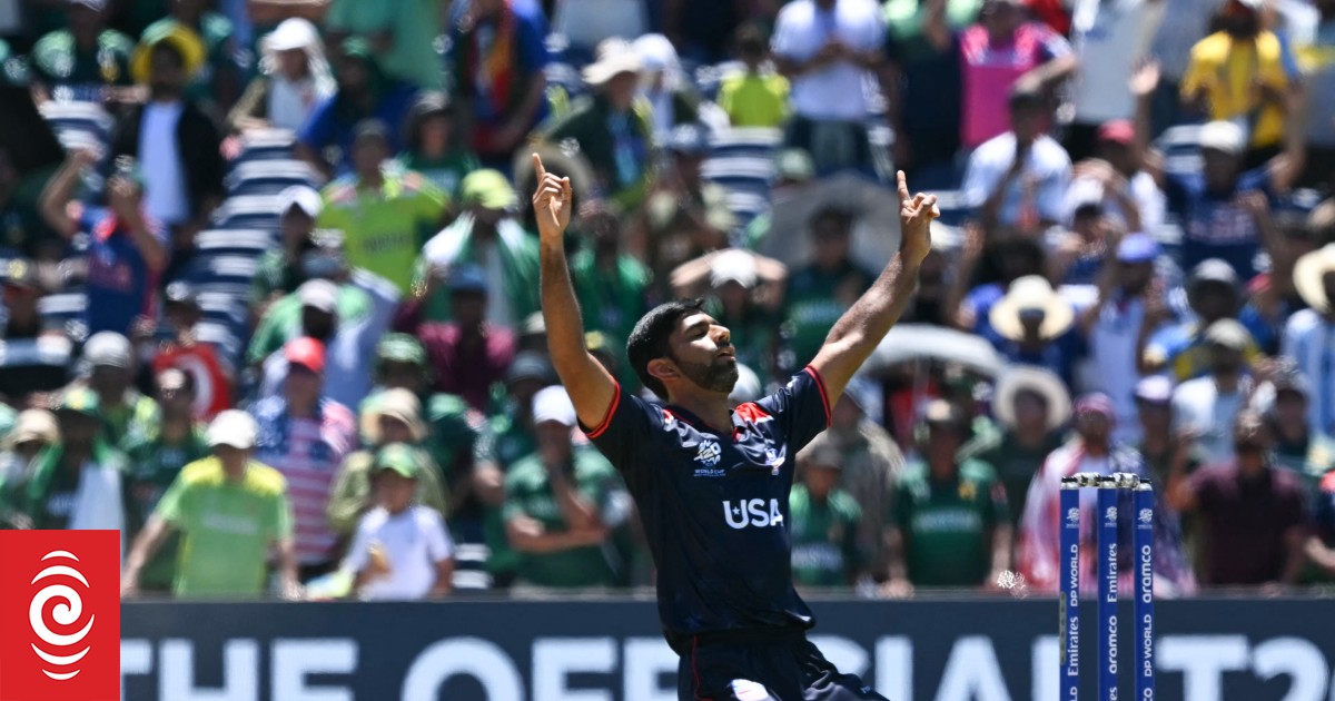 USA beats Pakistan at T20 Cricket World Cup in shock win | RNZ News