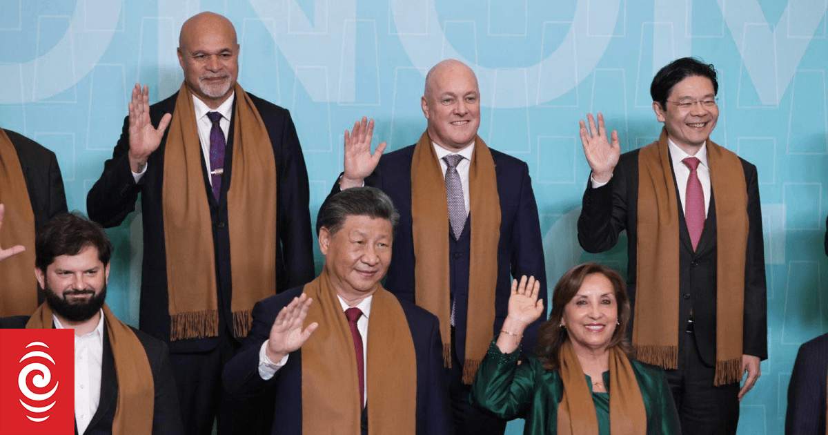 Prime Minister Christopher Luxon speaks from APEC | RNZ News